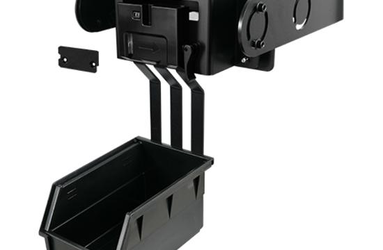 External Fanfold Media Holder with Quick Release Vehicle Mount Kit ...